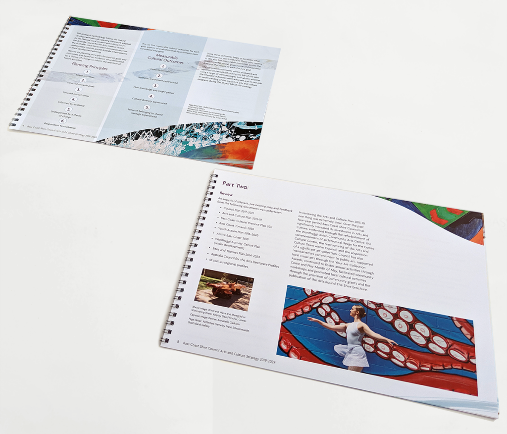 Council Arts strategy - Susie Graphic Design